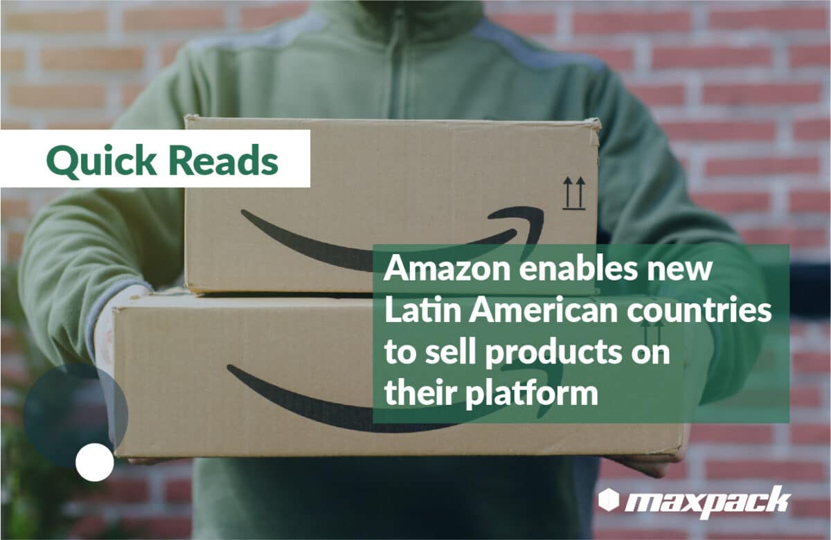 Amazon enables new Latin American countries to sell their products